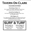 Menu | Tavern on Clark