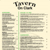 Menu | Tavern on Clark